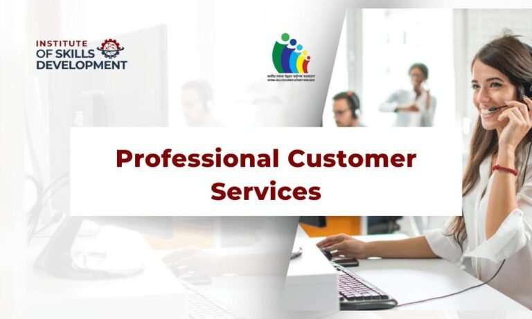 Professional Customer Services - ISD- Institute of Skills Development ...